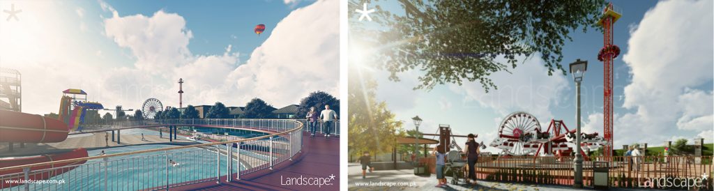 7 Acres Theme-Park Design and Planning - Landscape PLC